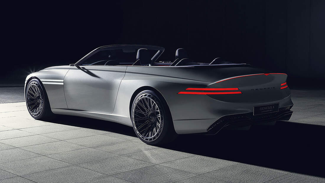 Genesis X Convertible: Elektro-Cabrio-Studie | AUTO MOTOR UND SPORT