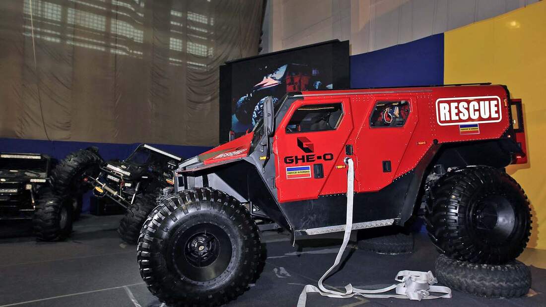 Ghe-O Motors Rescue und Fire Fighter: Rumänische Rettungs-Monster ...