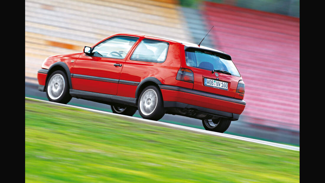 VW Golf III VR6 (1991): Golf Nummer 3 mit 6 Zylindern im Test - auto ...