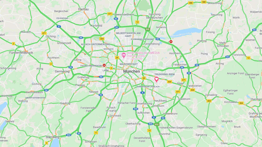Kaum mehr Staus wegen Corona: Viel Grün bei Google | AUTO MOTOR UND SPORT