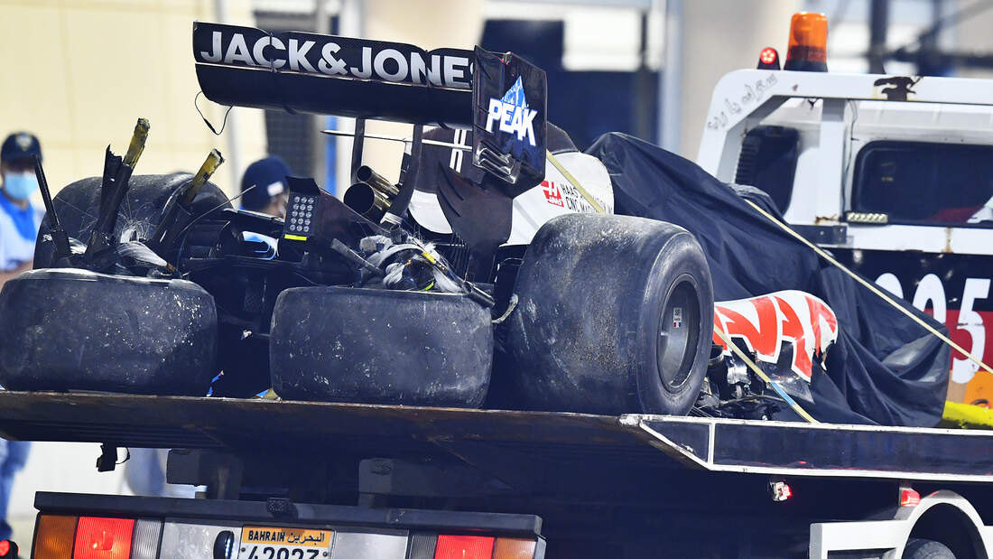 Unfallbericht zum Grosjean-Crash in Bahrain 2020 | AUTO MOTOR UND SPORT