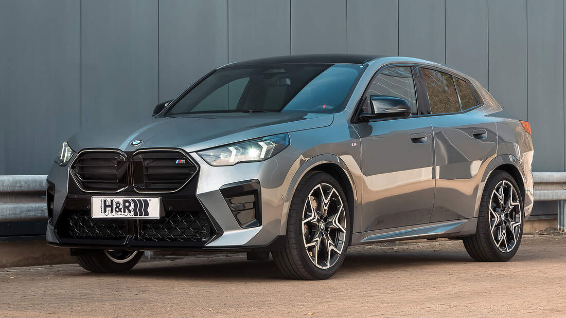 Der neue BMW X2 M35i xDrive mit H&R Sportfedern | AUTO MOTOR UND SPORT