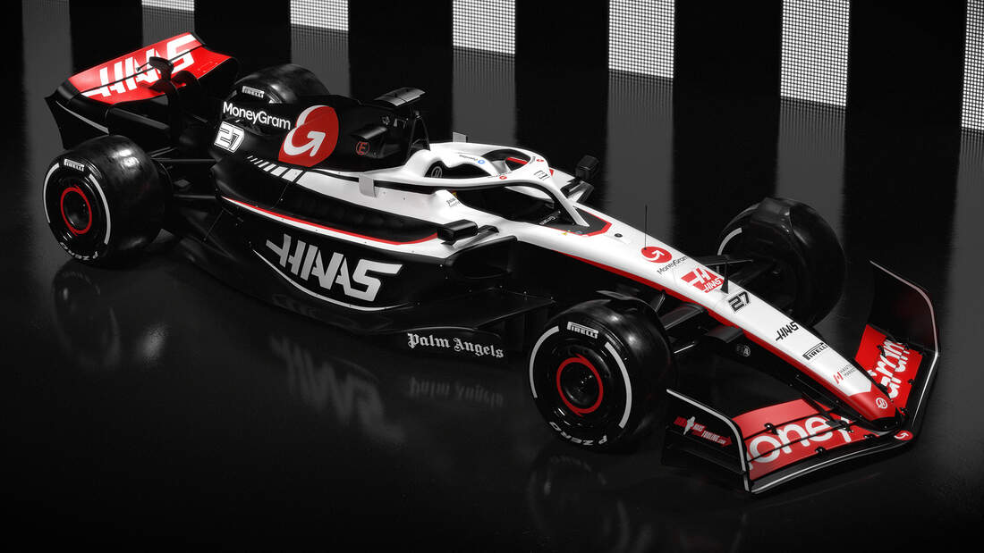 Haas VF-23 Design: Hülkenberg-Renner in Schwarz | AUTO MOTOR UND SPORT