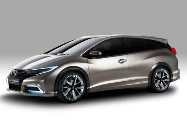 Honda Civic Tourer auf dem Autosalon Genf: Kompakt-Kombi - auto motor ...