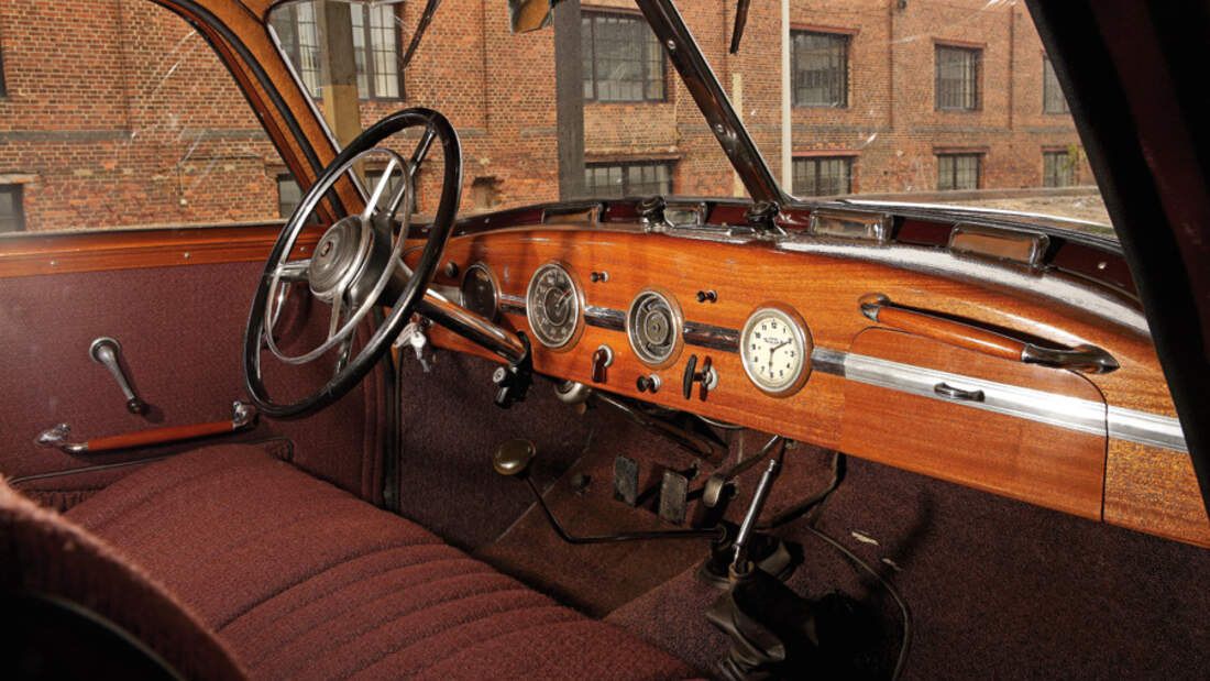 Horch 930 S Stromlinie: Ideal-Linie mit serienmäßigem Waschbecken ...