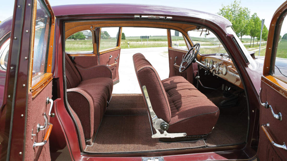 Horch 930 S Stromlinie: Ideal-Linie mit serienmäßigem Waschbecken ...