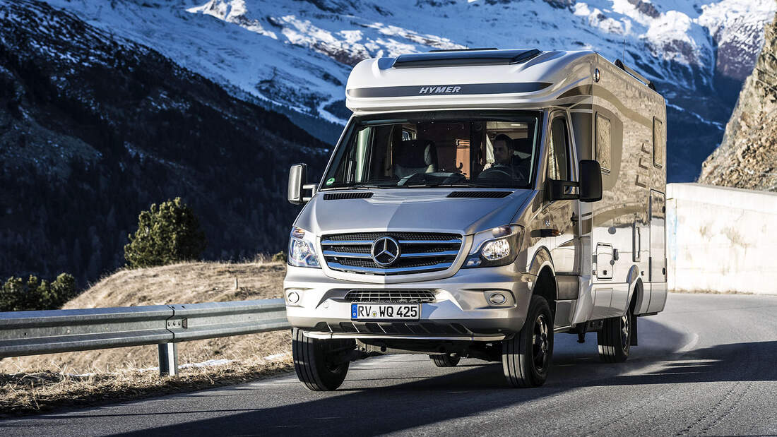 Hymer ML-T 580 4x4 Wohnmobil: Wintercamping mit Stern - auto motor und ...
