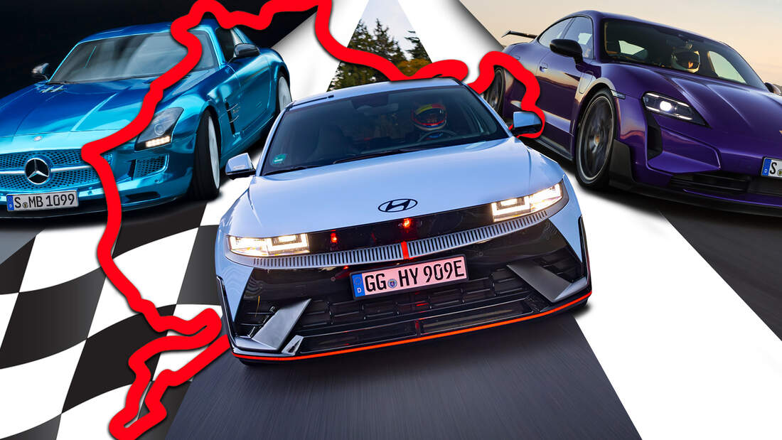 Die 13 schnellsten Elektroautos auf der Nürburgring-Nordschleife | AUTO ...