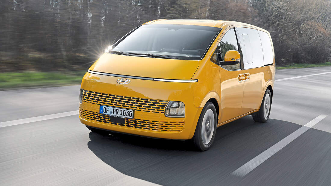 Hyundai Staria Elektro-Van: Future Van kommt als Stromer | AUTO MOTOR ...