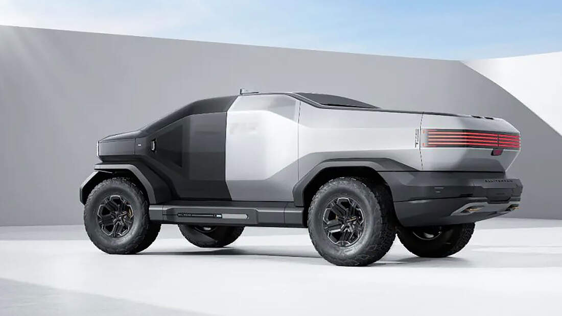 IAT Design T-Mad EV Pickup: Verrückter Pritschenwagen | AUTO MOTOR UND ...