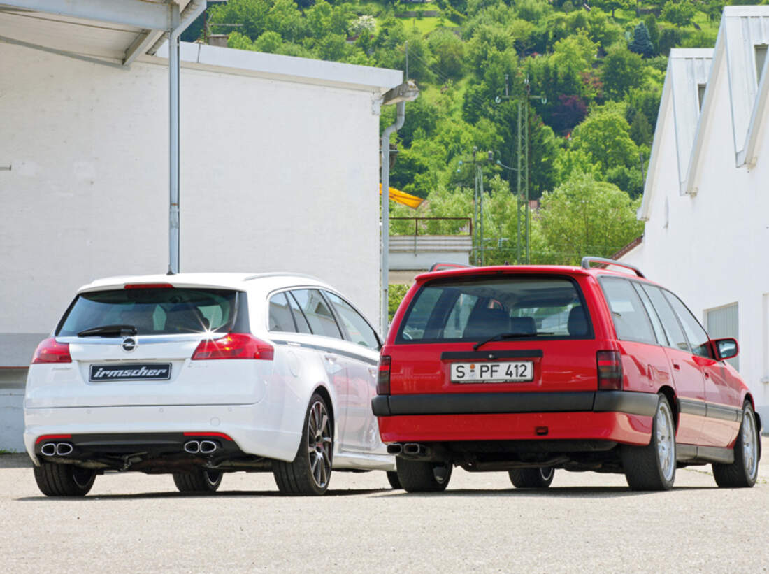 Irmscher Omega C40 E: Der schnellste Kombi der Welt - auto motor und sport