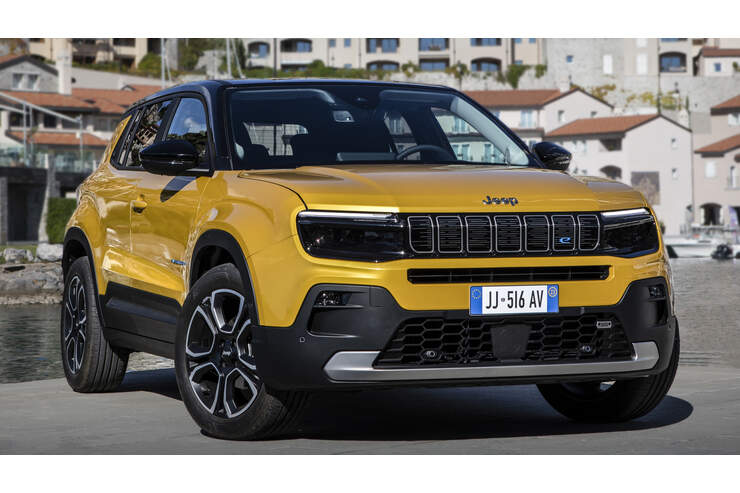 Jeep Avenger Benzin Technische Daten