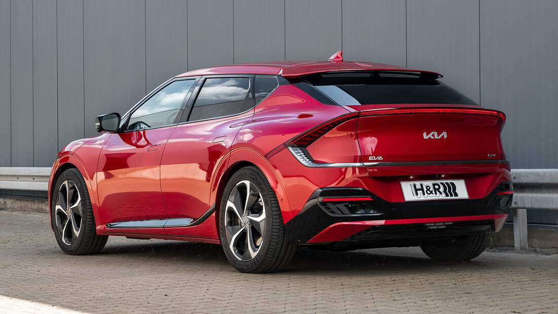 KIA EV6 mit H&R Sportfedern | AUTO MOTOR UND SPORT
