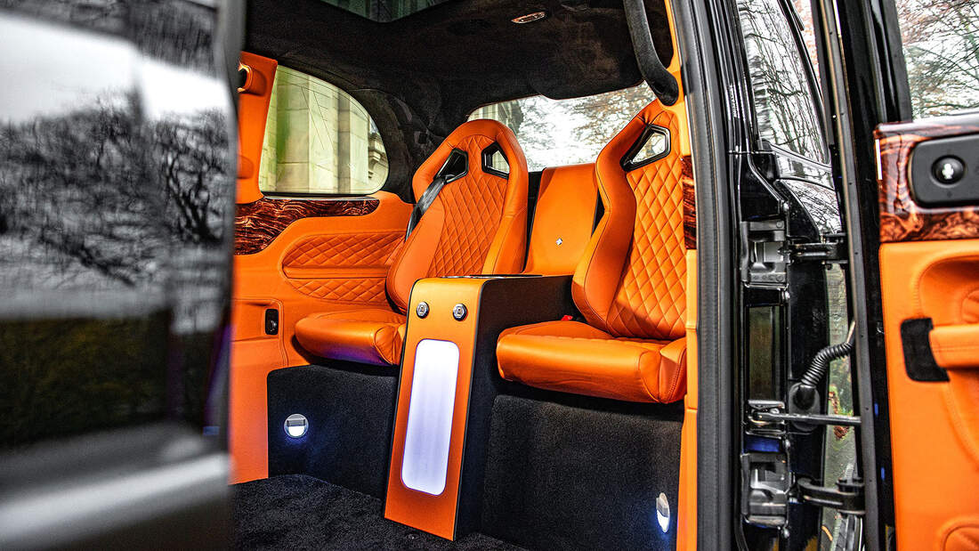 LEVC TX Farelady Edition: London-Taxi von Kahn Design | AUTO MOTOR UND ...