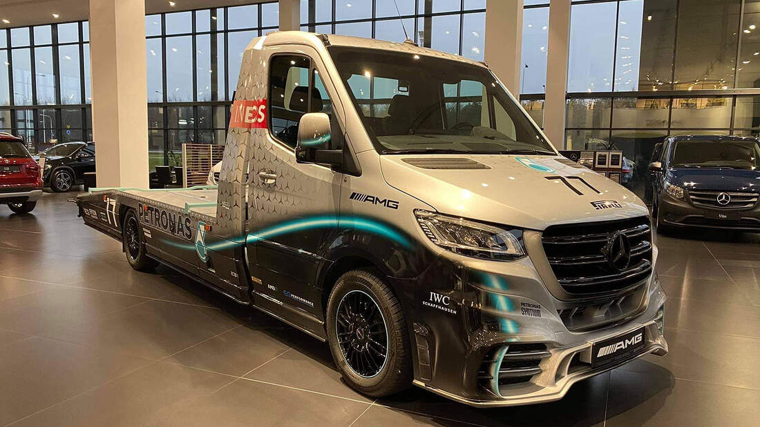 Mercedes Sprinter Abschlepper Petronas Edition: Von wegen voll Panne ...