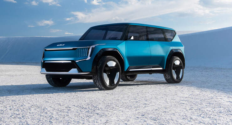 Kia EV9 Neues Basismodell senkt Preis funfstellig AUTO MOTOR UND SPORT