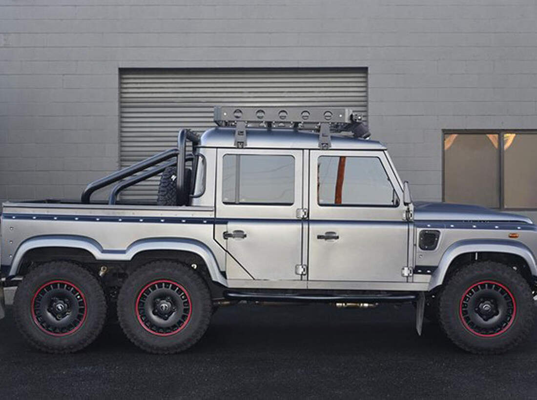 Urban Warrior Land Rover 6x6: Defender-Pickup für 350.000 Dollar - auto ...