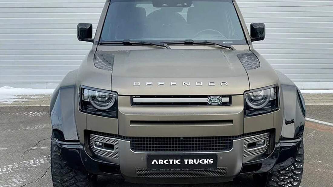Echt grob: Land Rover Defender Arctic Trucks AT35 | AUTO MOTOR UND SPORT