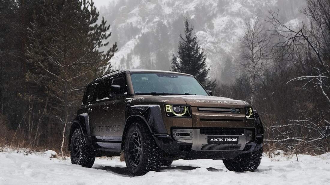 Echt grob: Land Rover Defender Arctic Trucks AT35 | AUTO MOTOR UND SPORT