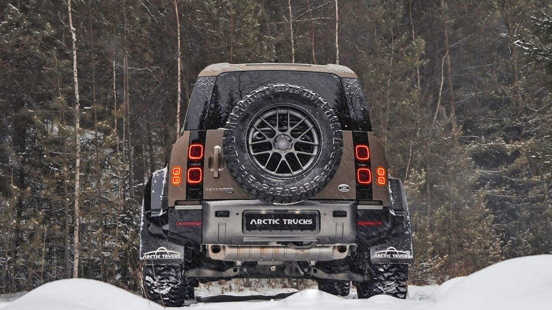 Echt grob: Land Rover Defender Arctic Trucks AT35 | AUTO MOTOR UND SPORT