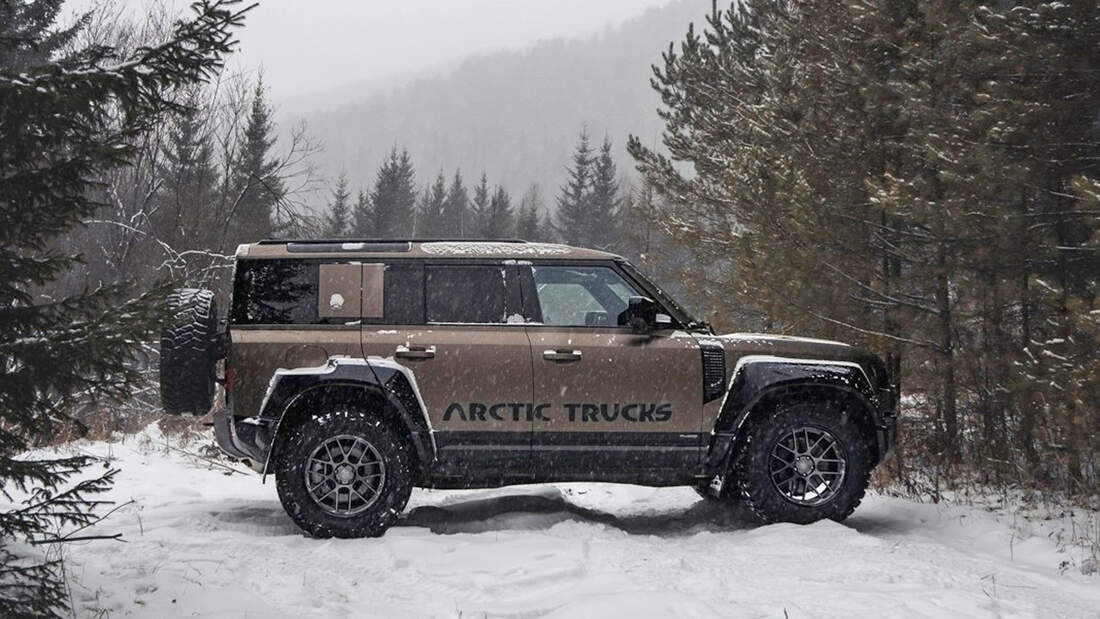Echt grob: Land Rover Defender Arctic Trucks AT35 | AUTO MOTOR UND SPORT