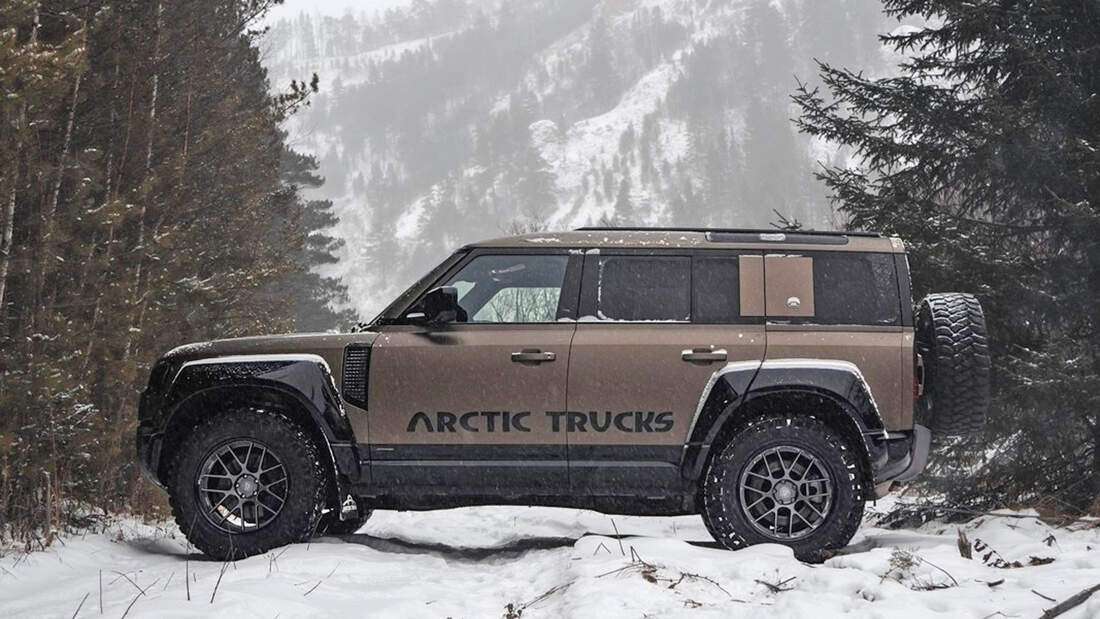 Echt grob: Land Rover Defender Arctic Trucks AT35 | AUTO MOTOR UND SPORT