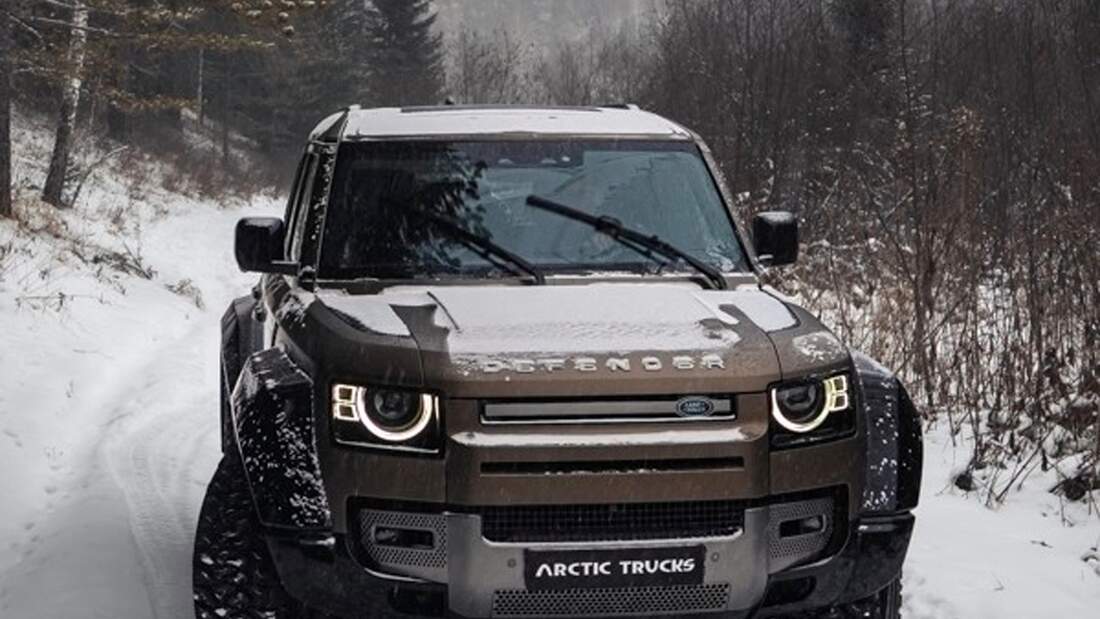 Echt grob: Land Rover Defender Arctic Trucks AT35 | AUTO MOTOR UND SPORT