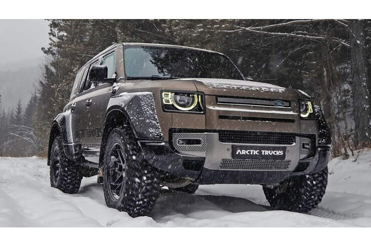 Echt grob: Land Rover Defender Arctic Trucks AT35 | AUTO MOTOR UND SPORT