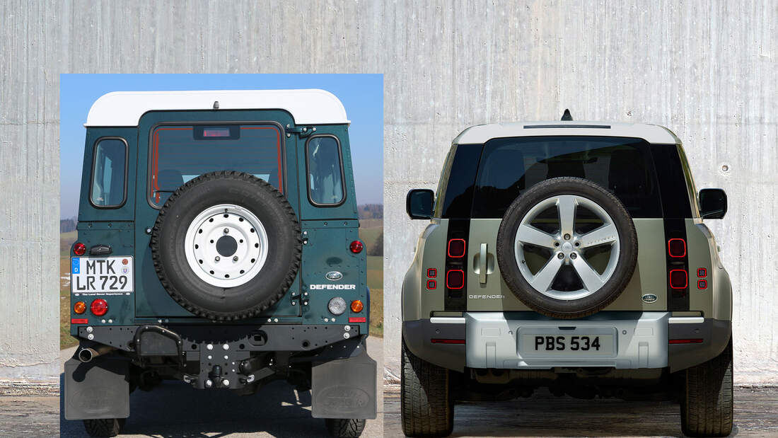 Land Rover Defender im Generationen-Vergleich: Was hat der Neue ...