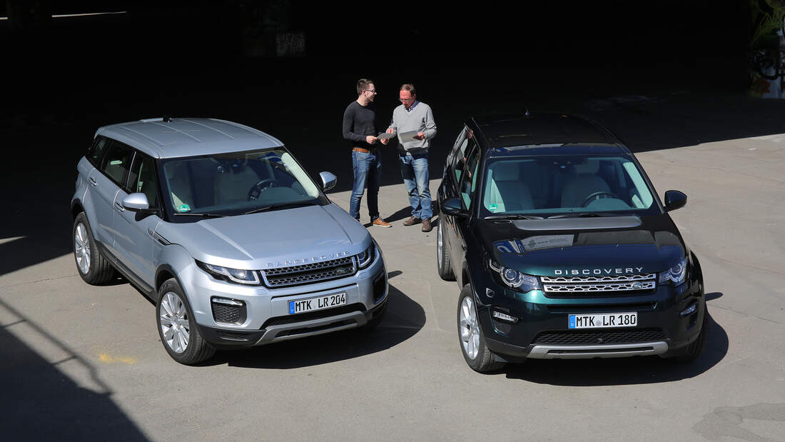 Test: Land Rover Discovery Sport 2.0 und Range Rover Evoque - auto ...