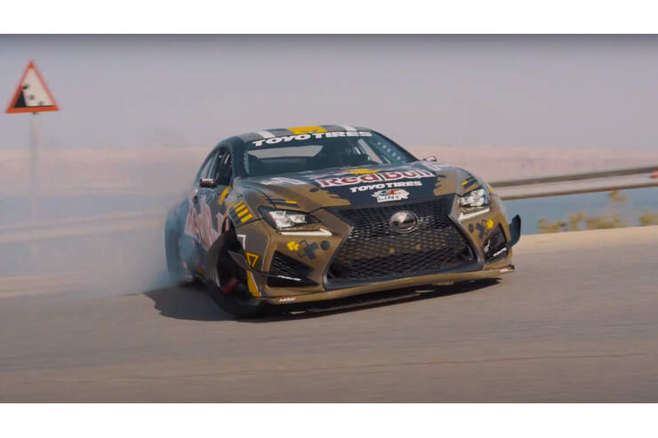 Lexus RC F Drift Car: 1.200 PS im Querformat | AUTO MOTOR UND SPORT