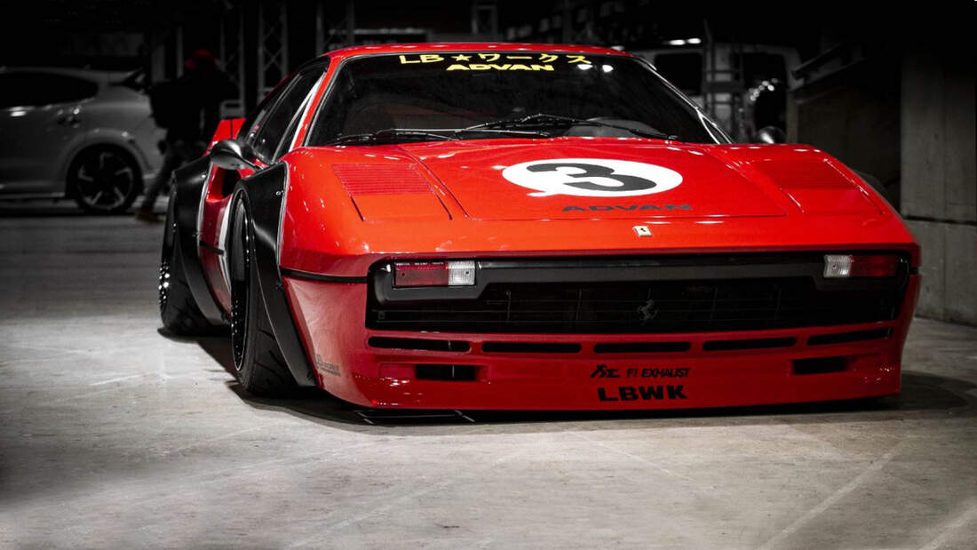 Liberty Walk Widebody Ferrari 308: Nimm das, Magnum | AUTO MOTOR UND SPORT