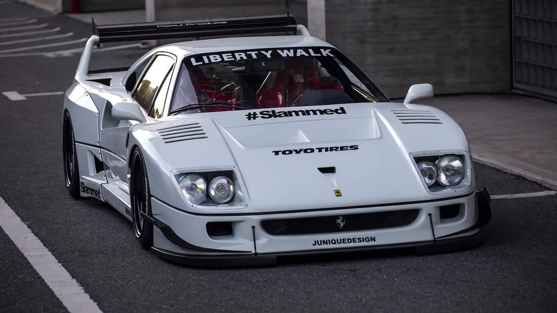 Liberty Walk Widebody Ferrari F40: Fett oder Frevel? | AUTO MOTOR UND SPORT
