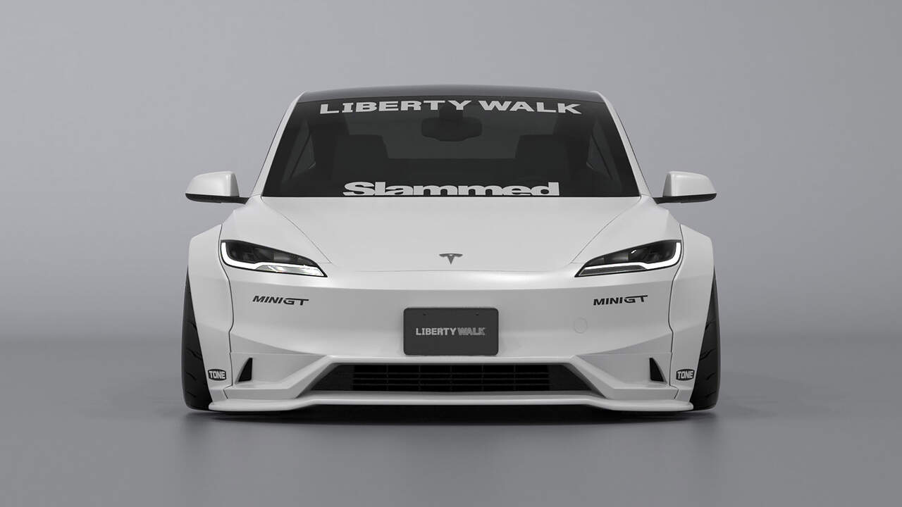 Widebody tesla model 3 store