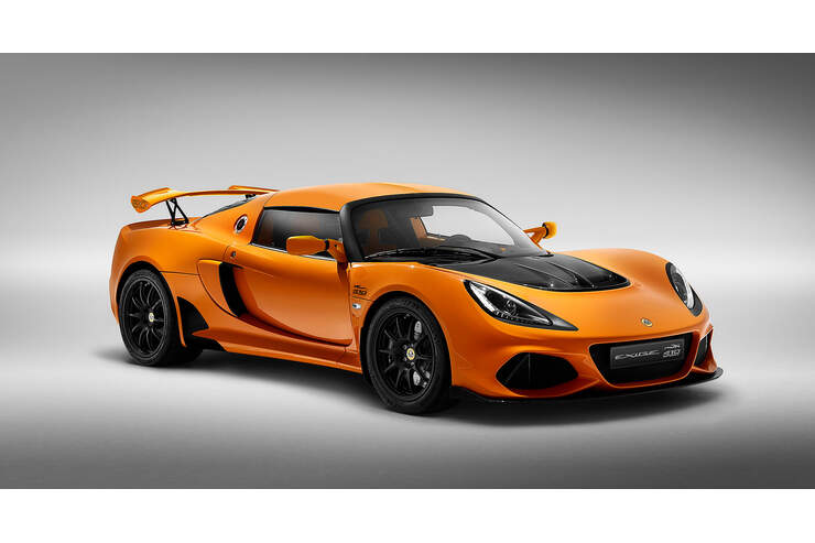 Lotus Exige Sport 410 20th Anniversary: Knallbunte Geburtstags-Edition ...