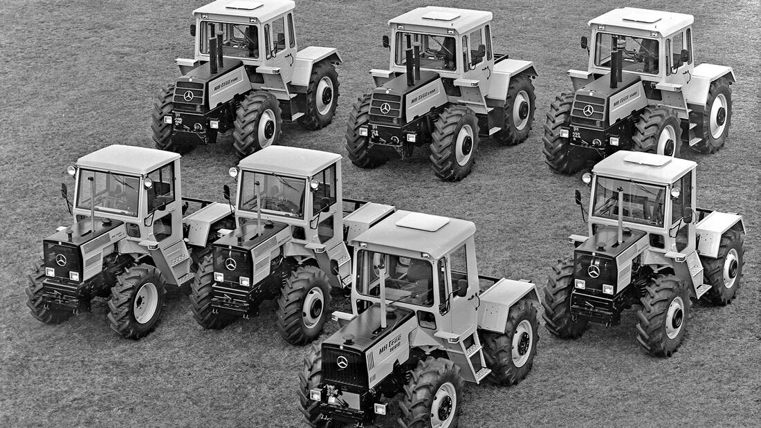 MB-Trac 1800 Jubiläum: Der Mercedes unter den Ackerschleppern | AUTO ...