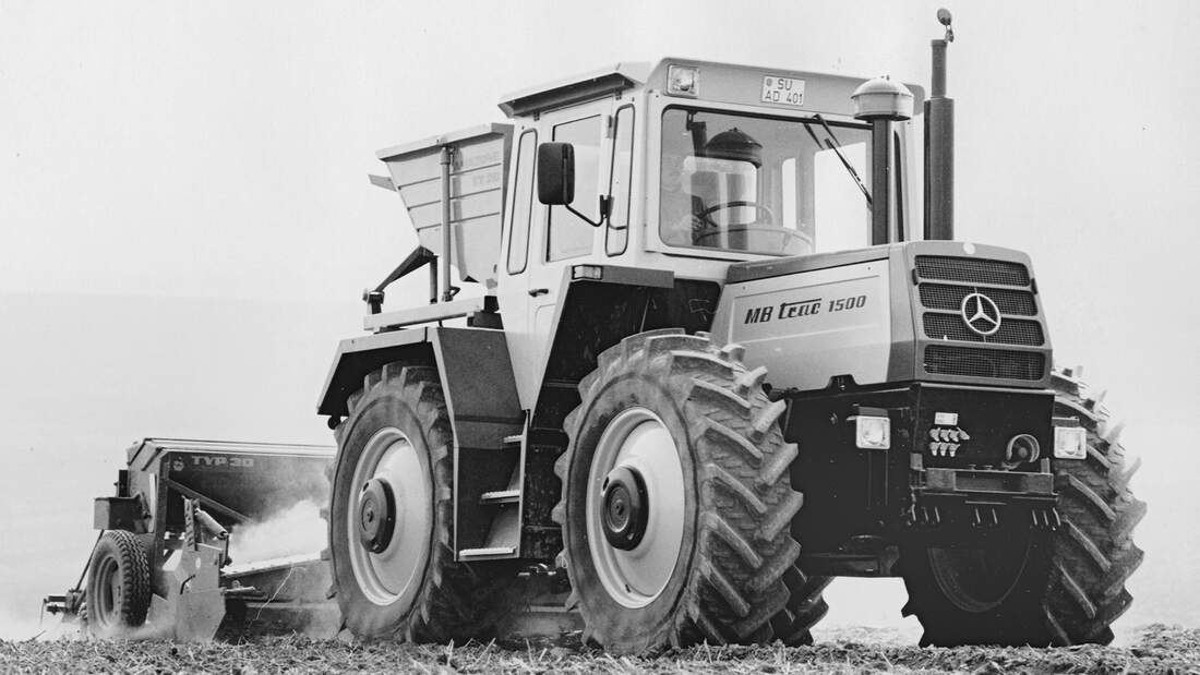 MB-Trac 1800 Jubiläum: Der Mercedes unter den Ackerschleppern | AUTO ...