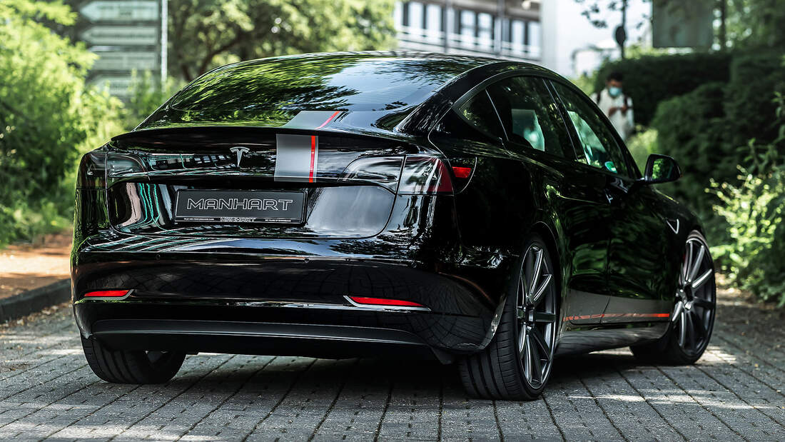 Manhart TM3 510: Tesla Model 3 fast untunebar | AUTO MOTOR UND SPORT