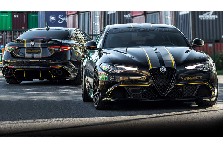 Manhart Alfa Romeo Giulia QV 600: Wuppertaler Bellezza | AUTO MOTOR UND ...