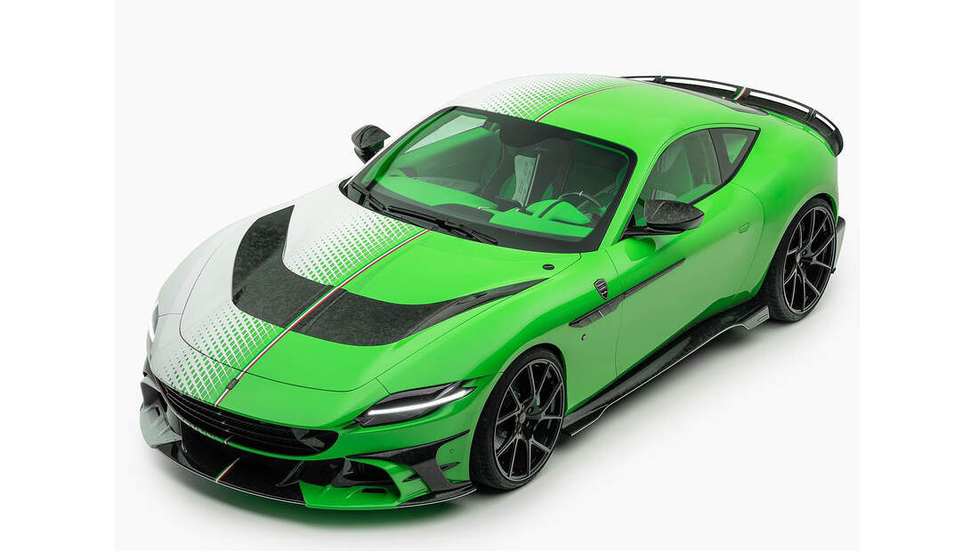 Mansory Ferrari Roma: Carbon immer, schrill auf Wunsch | AUTO MOTOR UND ...