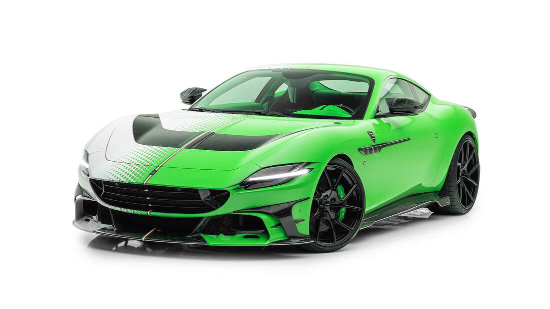 Mansory Ferrari Roma: Carbon immer, schrill auf Wunsch | AUTO MOTOR UND ...