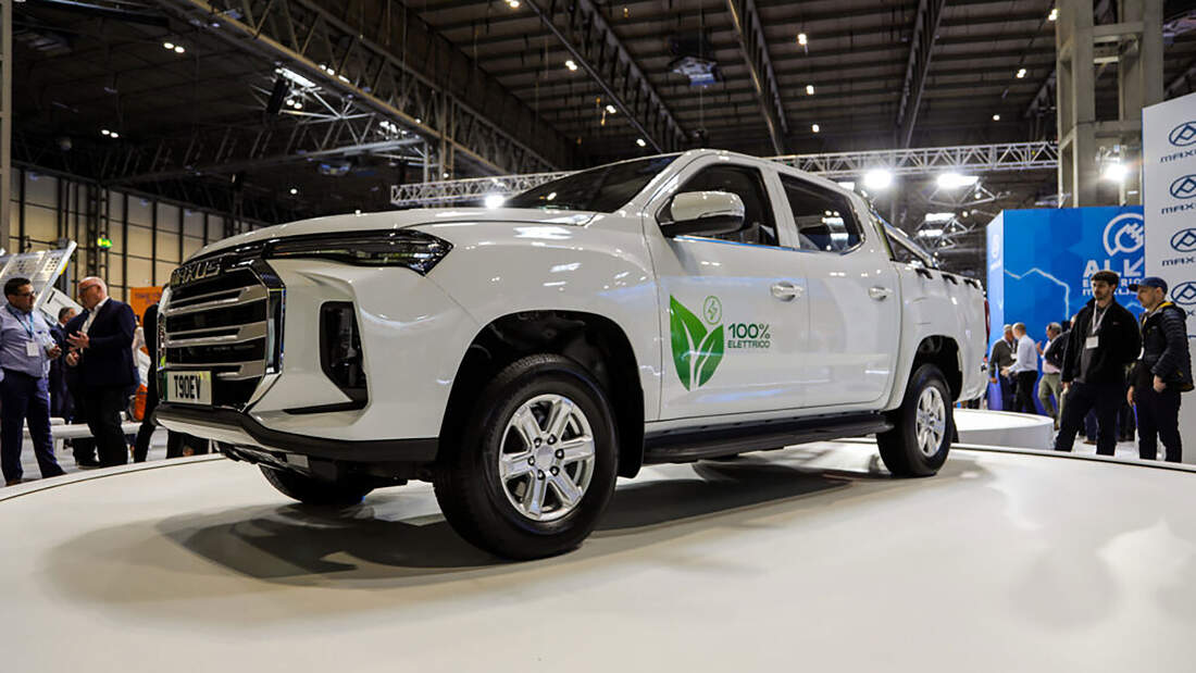 Maxus T90 EV Pick-up: Kleinlaster mit Elektroantrieb | AUTO MOTOR UND SPORT