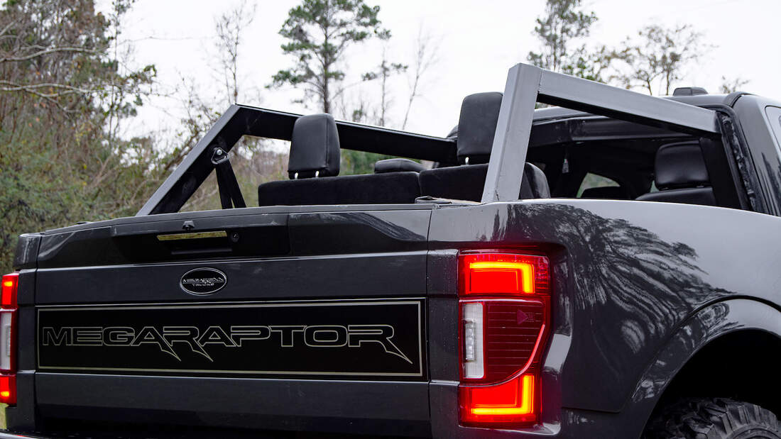 Megarexx Megaraptor auf Basis der Ford-Super-Duty-Pick-ups | AUTO MOTOR ...