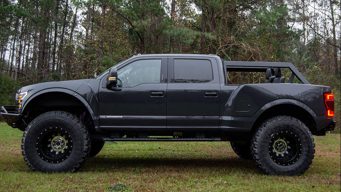 Megarexx Megaraptor auf Basis der Ford-Super-Duty-Pick-ups | AUTO MOTOR ...