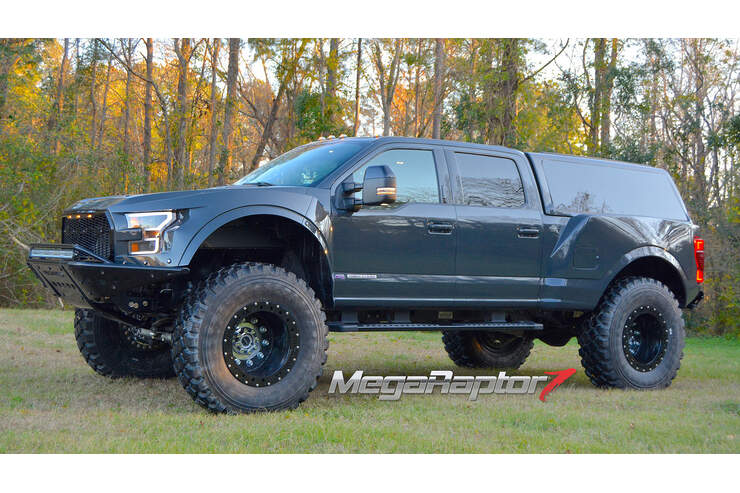 Megarexx Megaraptor auf Basis der Ford-Super-Duty-Pick-ups | AUTO MOTOR ...