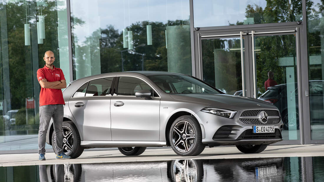 Luxus Mercedes A Klasse Hybrid Ebenbild