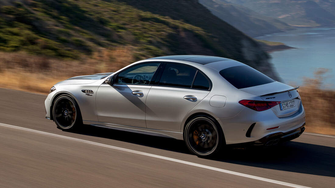 Neuer Mercedes-AMG C 63 (2022) mit Vierzylinder | AUTO MOTOR UND SPORT
