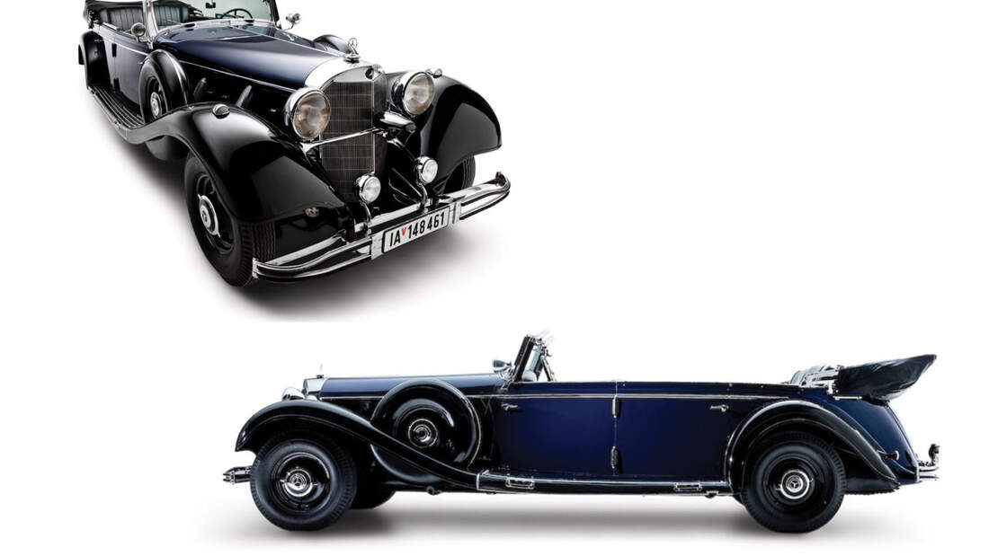 Mercedes-Benz 770 von 1938: Limousine aus Hitlers Fuhrpark - auto motor ...