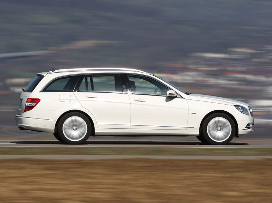 Mercedes-Benz C 180 CGI T Blue Efficiency im Fahrbericht - auto motor ...