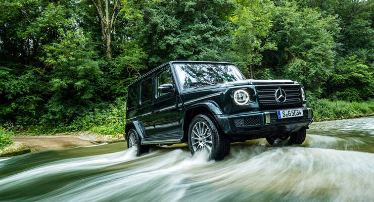 Mercedes G 500 W 464 (2018) im Test - auto motor und sport